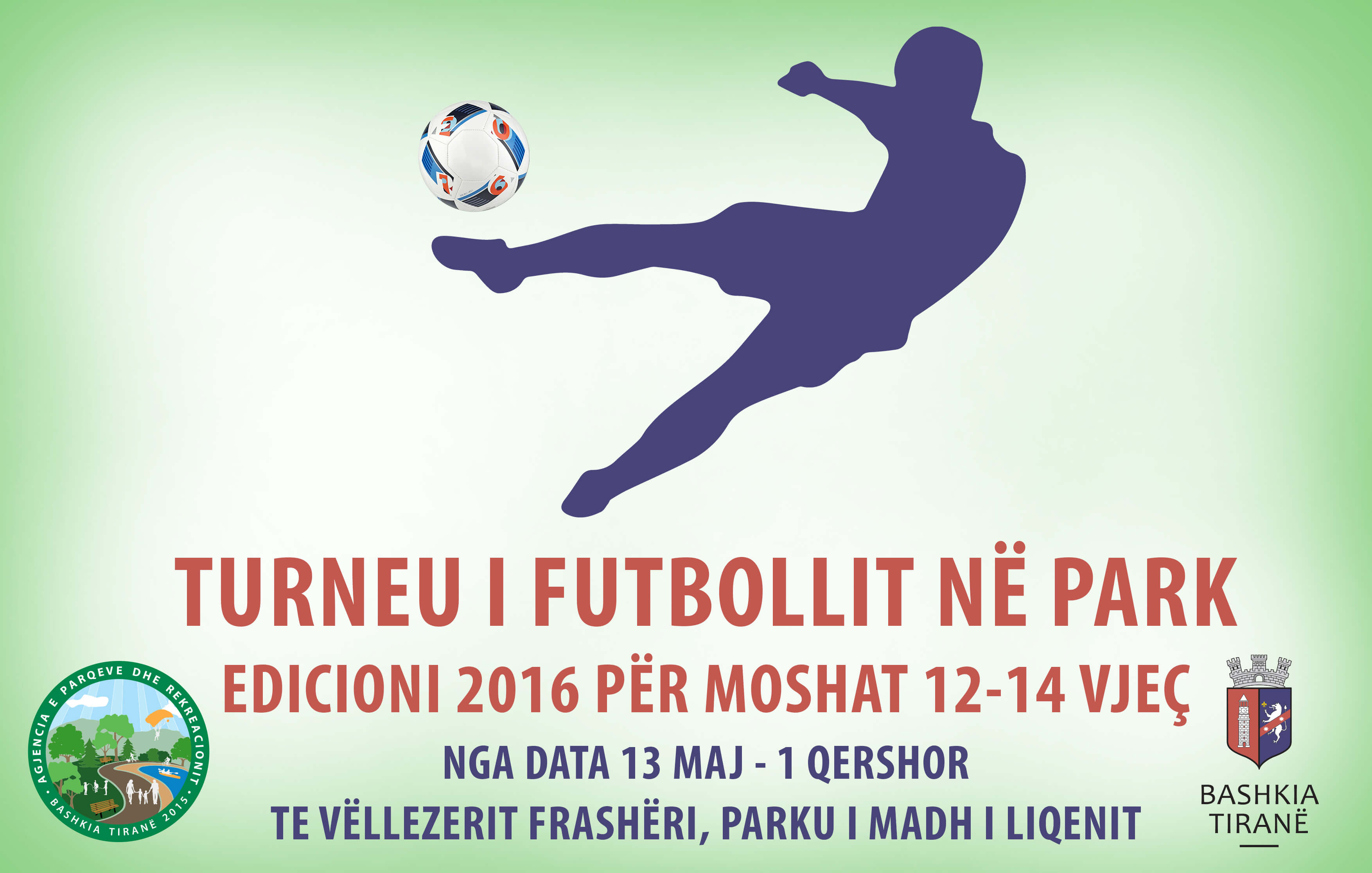 Turneu i Futbollit në Park – Edicioni 2016 për Moshat 12-14 vjeç – APR ...